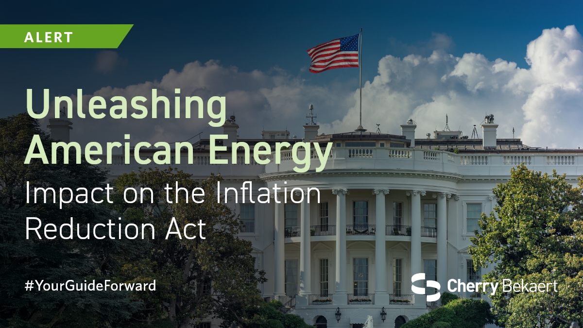 Unleashing American Energy: Impact on Inflation Reduction Act | Cherry ...