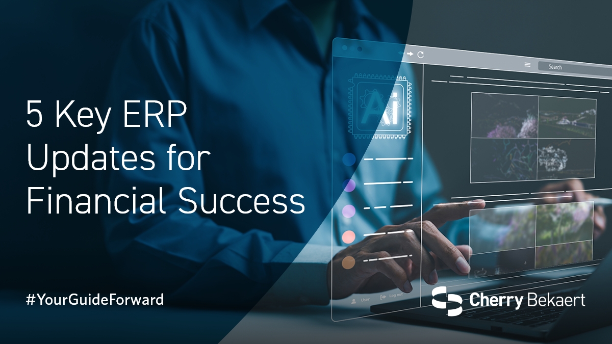 Ensure ERP Health with Essential New Year Updates | Cherry Bekaert