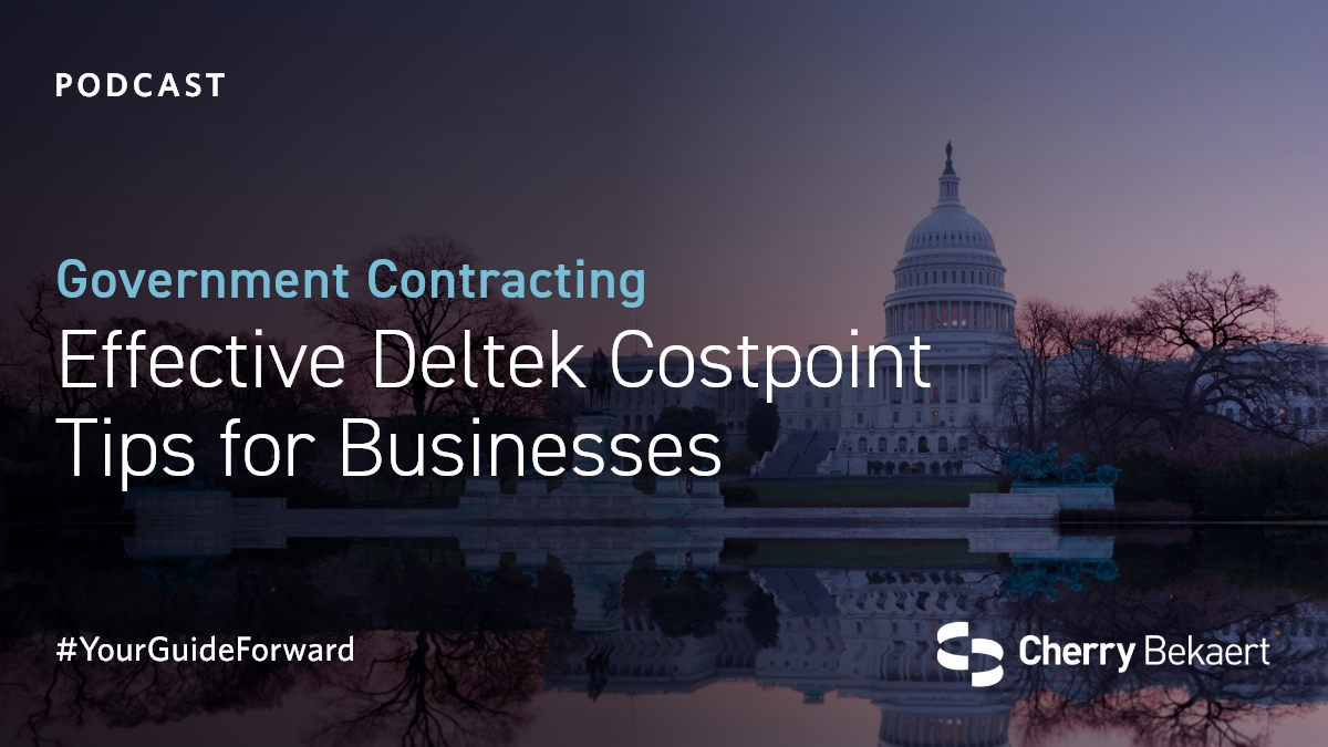 Effective Deltek Costpoint Tips for Businesses | Cherry Bekaert
