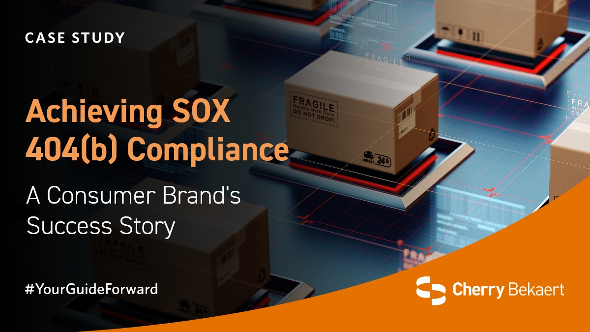 SOX 404(b) Compliance for Consumer Brands Case Study | Cherry Bekaert