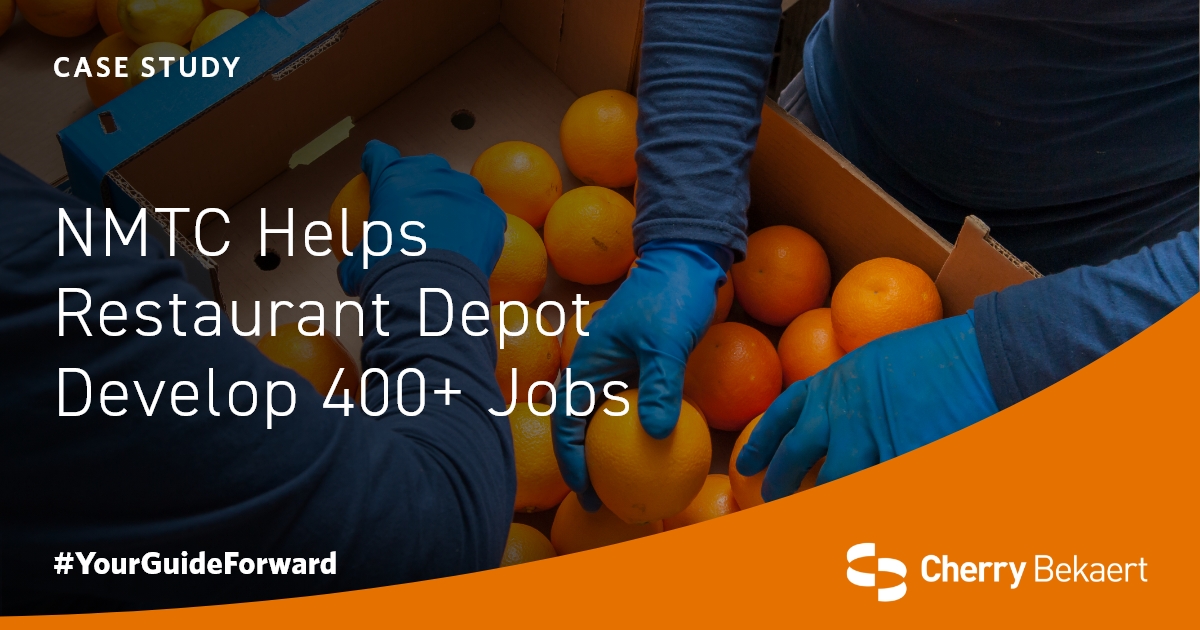 NMTC Case Study for Restaurant Depot | Cherry Bekaert