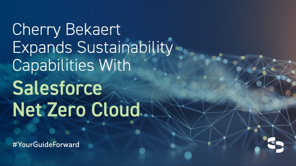 Cherry Bekaert to Offer Salesforce Net Zero Cloud ESG Service | Cherry Bekaert