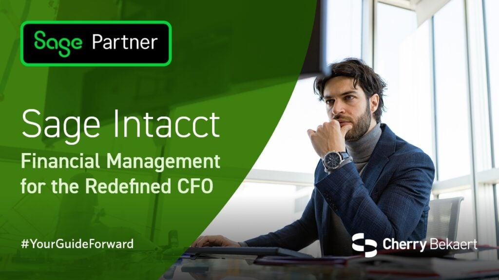 Sage Intacct: Modern Financial Management System for CFOs | Cherry Bekaert