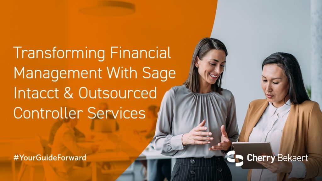 Sage Intacct and Outsourced Controller Services Case Study | Cherry Bekaert