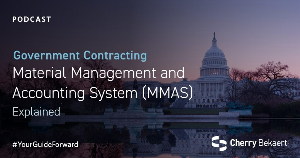 Material Management And Accounting System Mmas Explained Cherry Bekaert