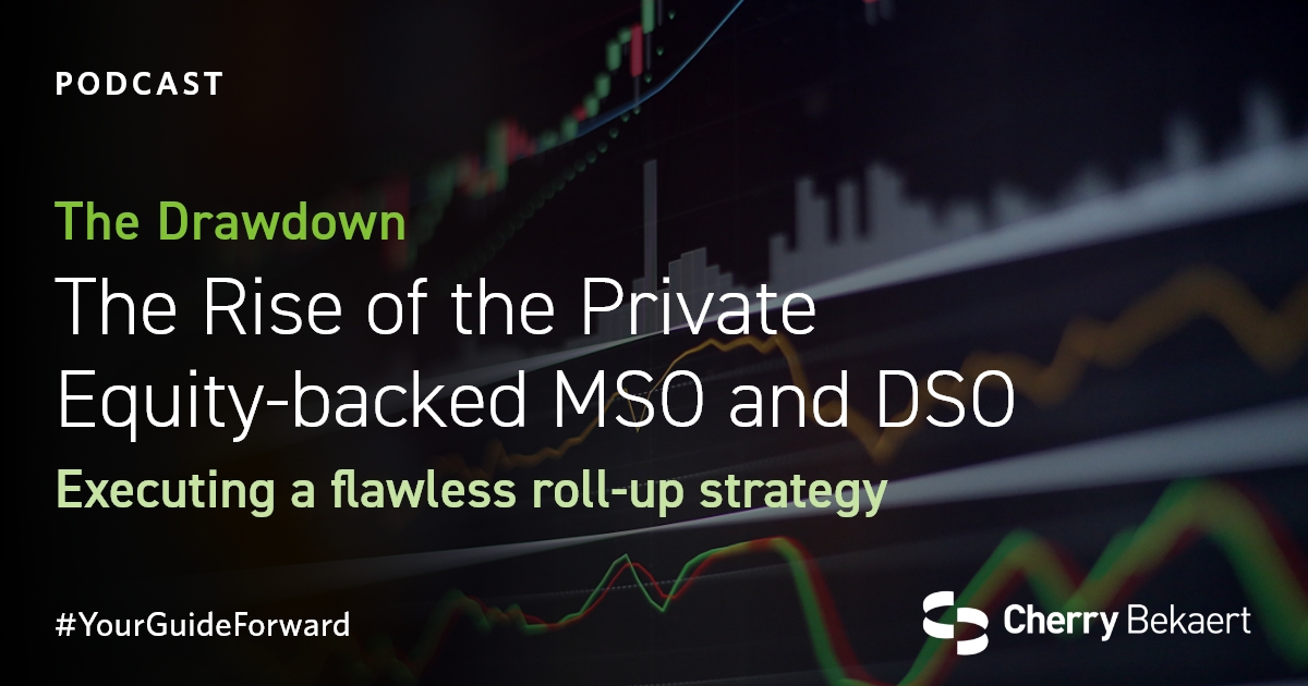 Healthcare M&A: The Rise of the Private Equity MSO/DSO | Cherry Bekaert